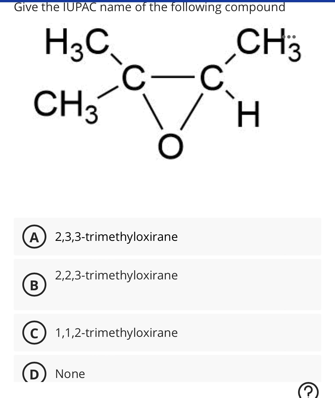 Solved Give the IUPAC name of the following | Chegg.com