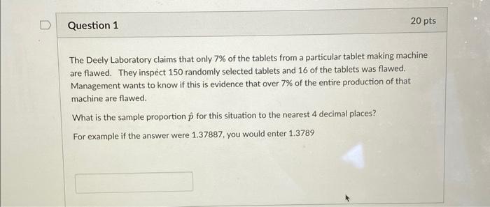 Solved The Deely Laboratory claims that only 7% of the | Chegg.com