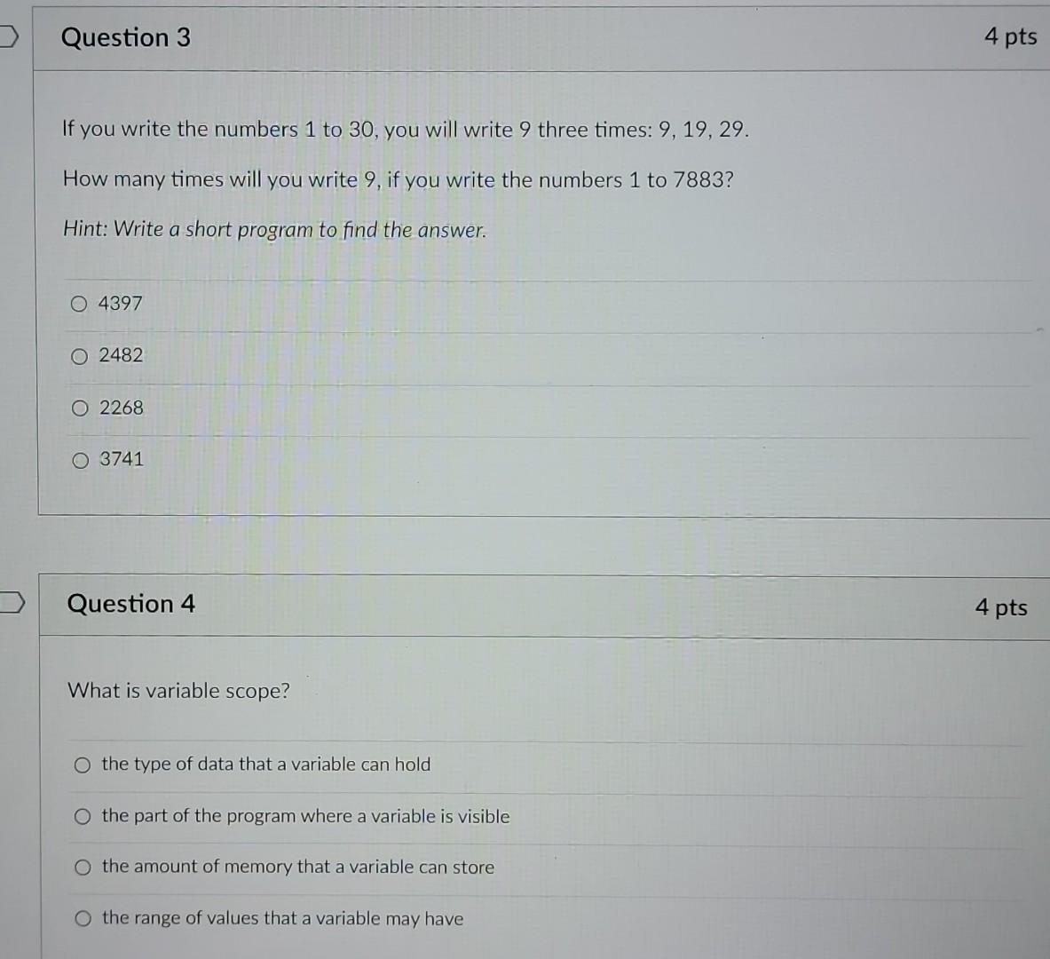 Solved The random() method is in which built-in Java class? | Chegg.com