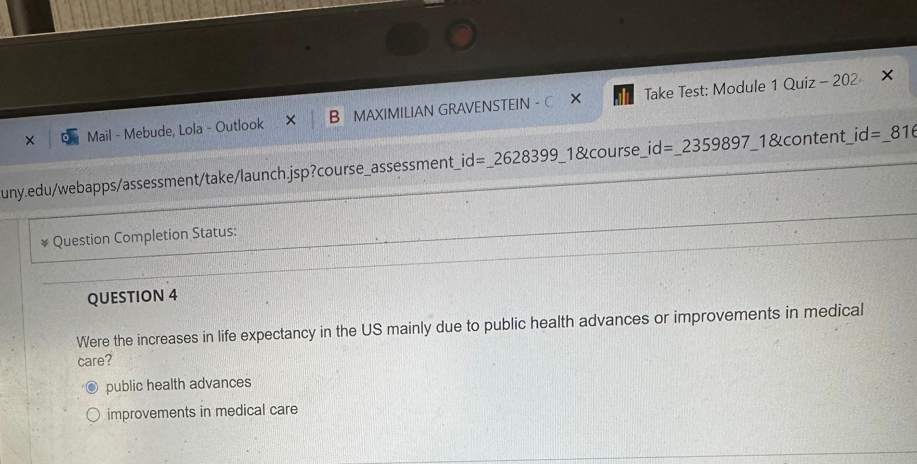 Solved Question Completion Status:QUESTION 4Were the | Chegg.com
