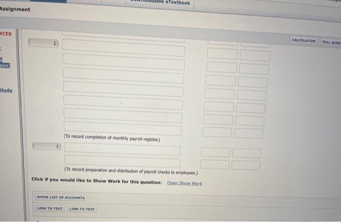 Solved CES FULL SCREEN on tudy CALCULATOR Problem 11-04A a-b | Chegg.com