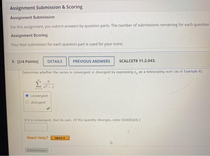 Solved Assignment Submission & Scoring Assignment Submission | Chegg.com