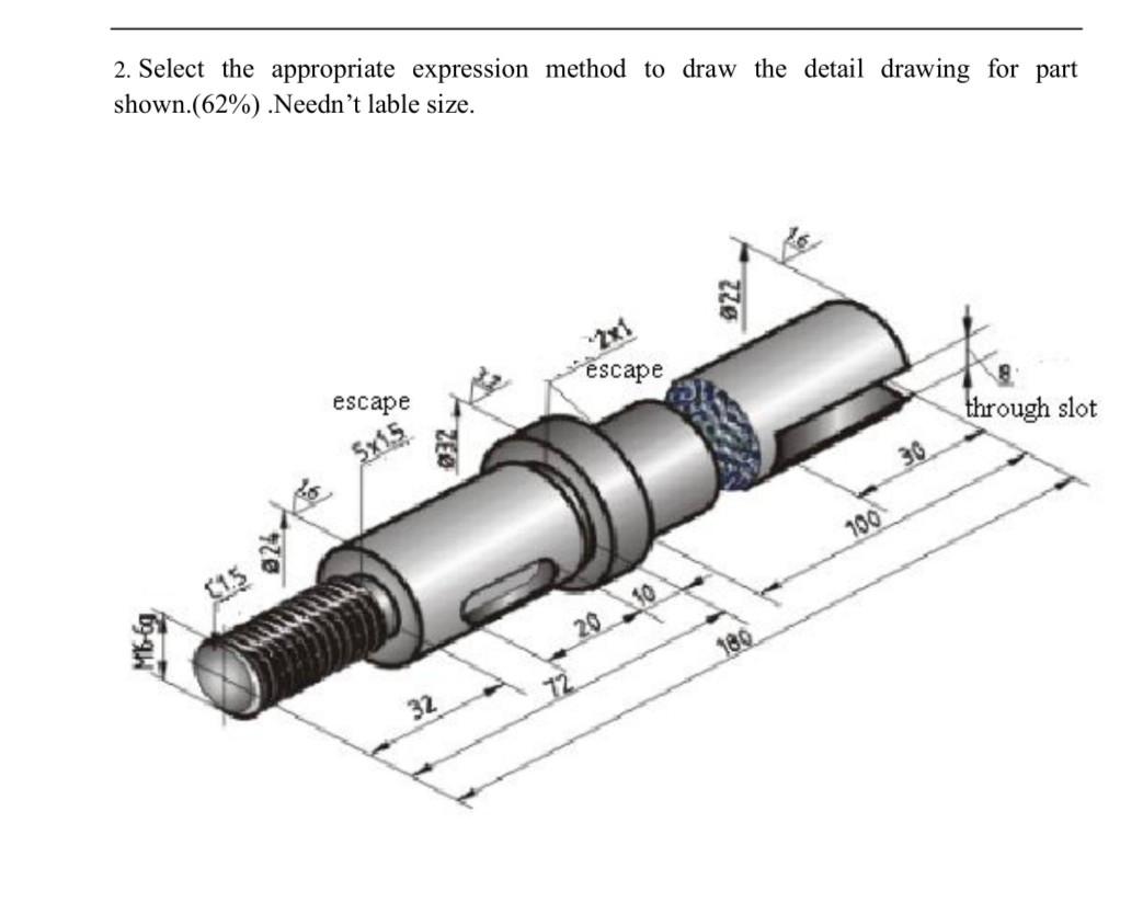 Solved 2. Select the appropriate expression method to draw | Chegg.com