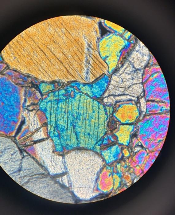 Solved Task 2 Relief: Olivine-bearing thin sections (NCO-3, | Chegg.com