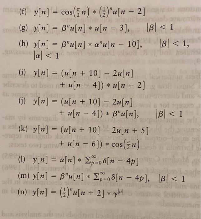 Solved = - = - 2.33 Evaluate the following discrete-time | Chegg.com