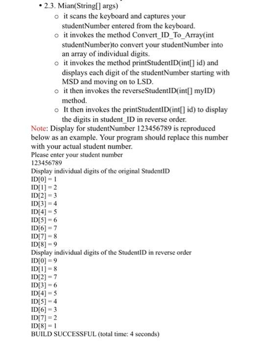 Solved Write A Program With The That Has Two Classes 