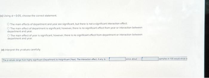 Solved (b) Fill in the missing data. (Round your Table of | Chegg.com