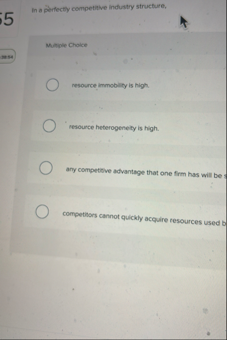 Solved In a perfectly competitive industry | Chegg.com