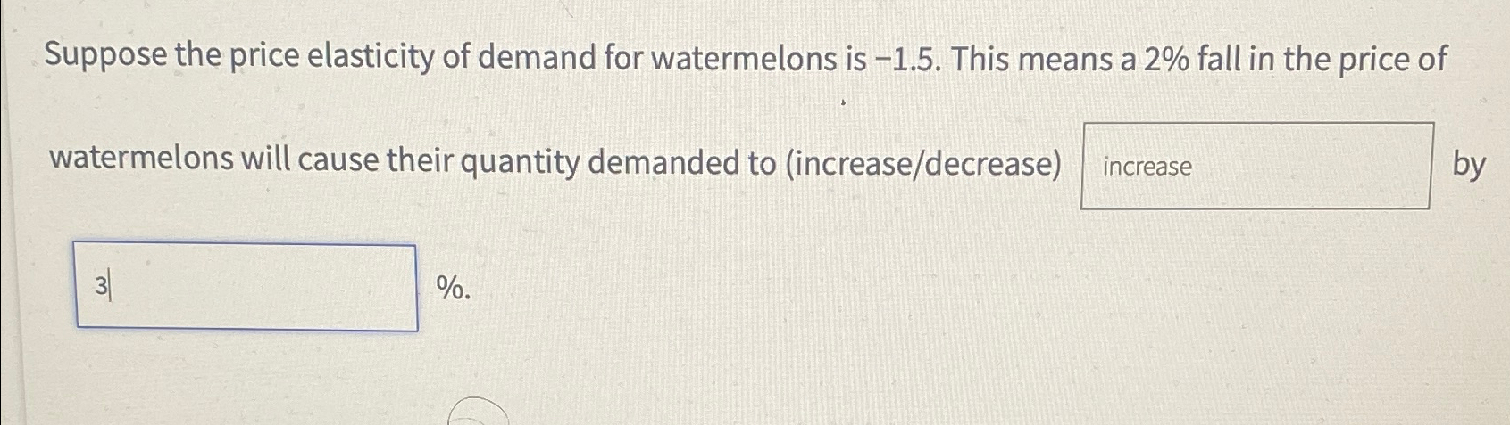 Solved Suppose the price elasticity of demand for | Chegg.com