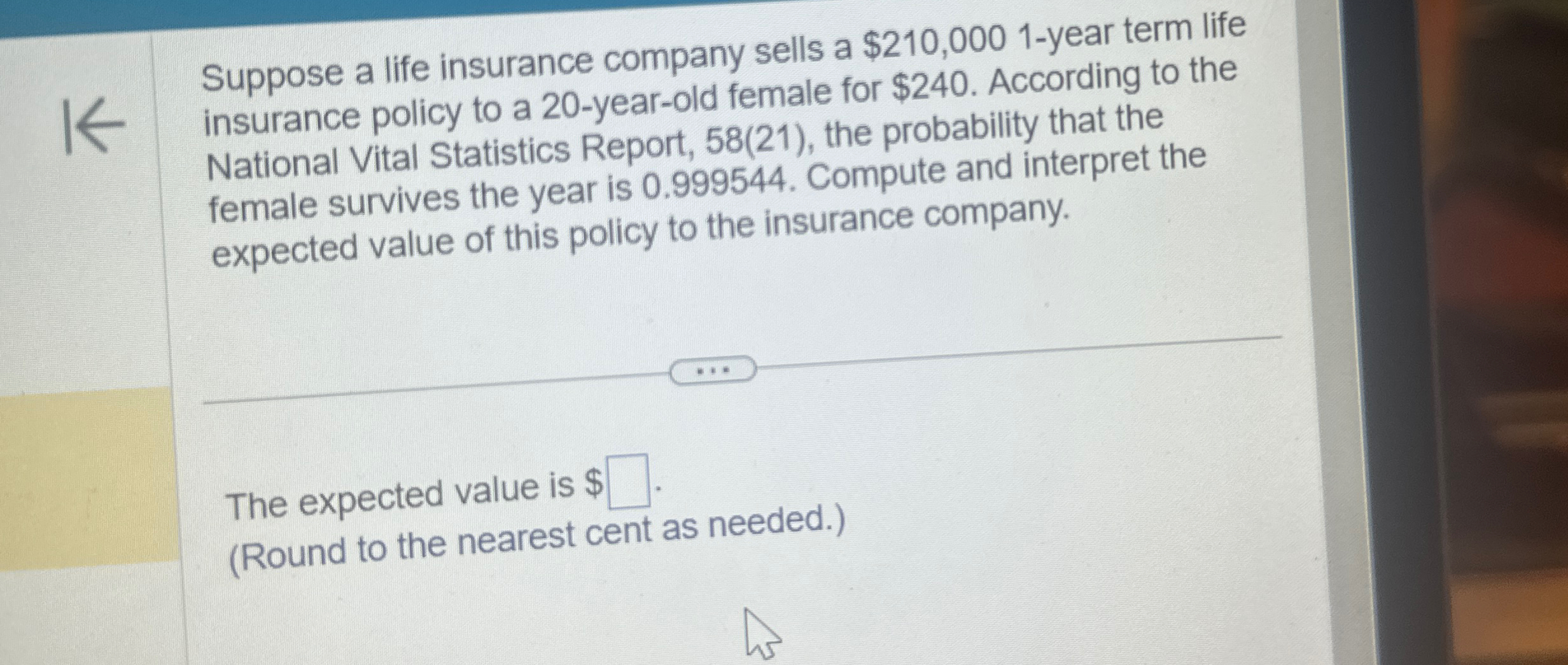 Solved Suppose a life insurance company sells a | Chegg.com
