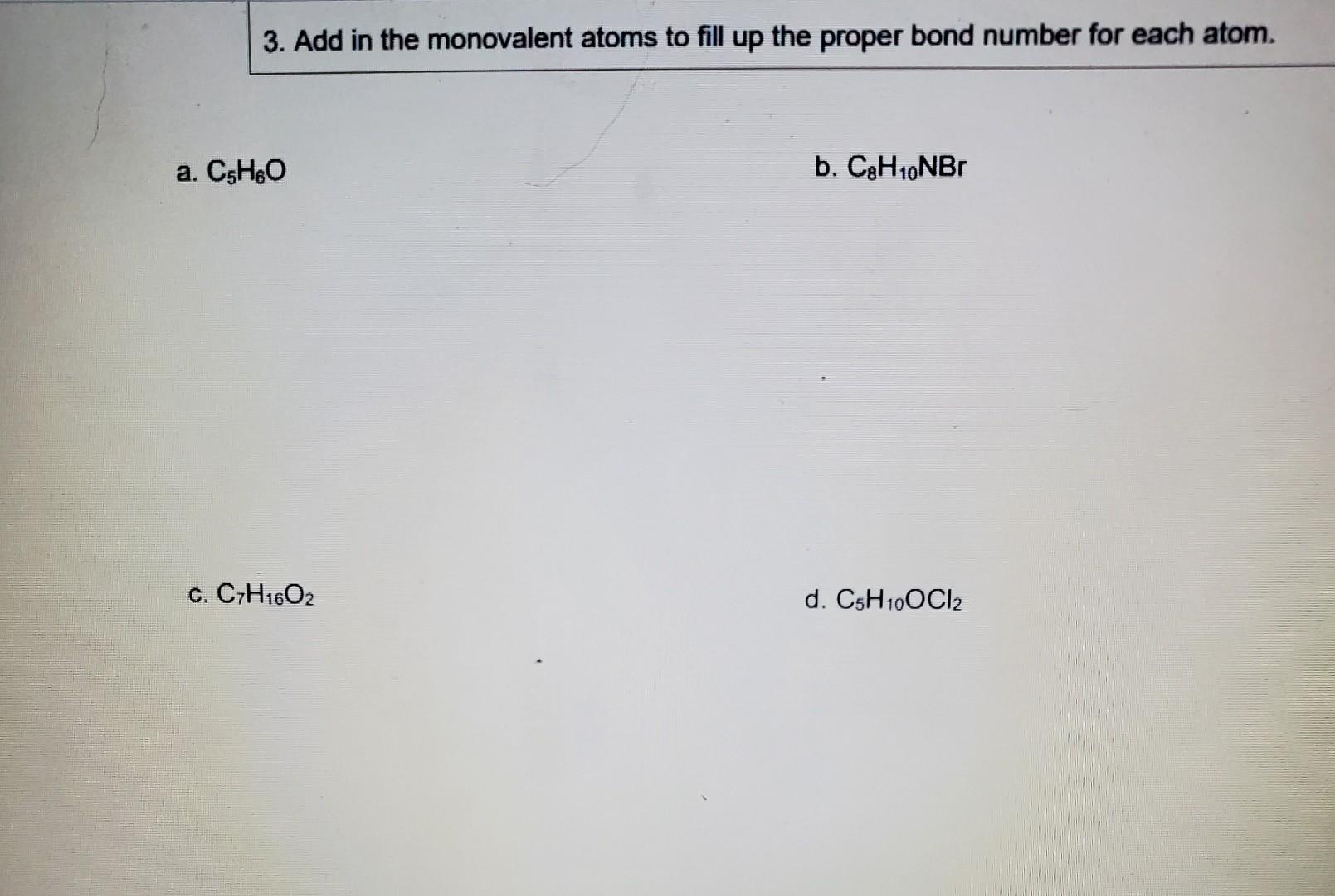 Solved 1. Identify and name the non-alkane functional groups | Chegg.com