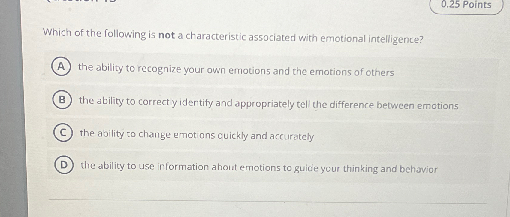 Solved 0.25 ﻿PointsWhich of the following is not a | Chegg.com