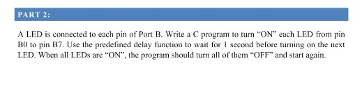 PROCEDURE: Use Atmel Studio and SimulIDE simulator | Chegg.com