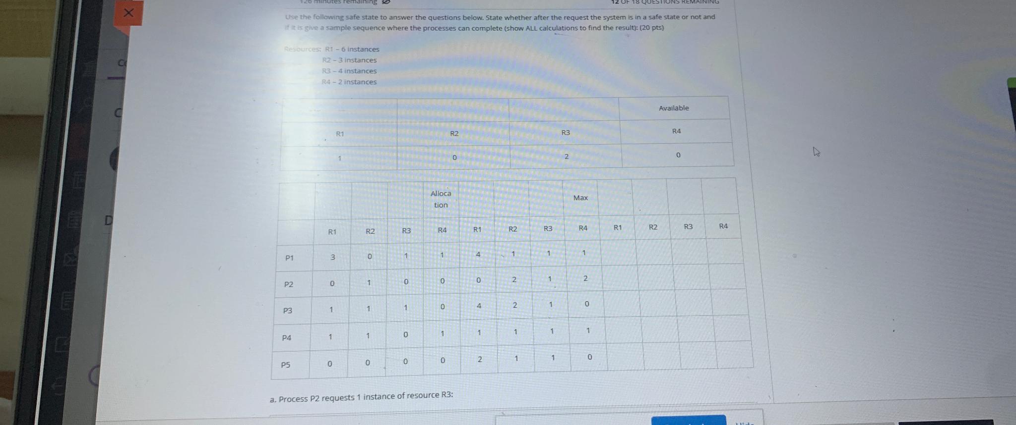 Solved Operating system question | Chegg.com