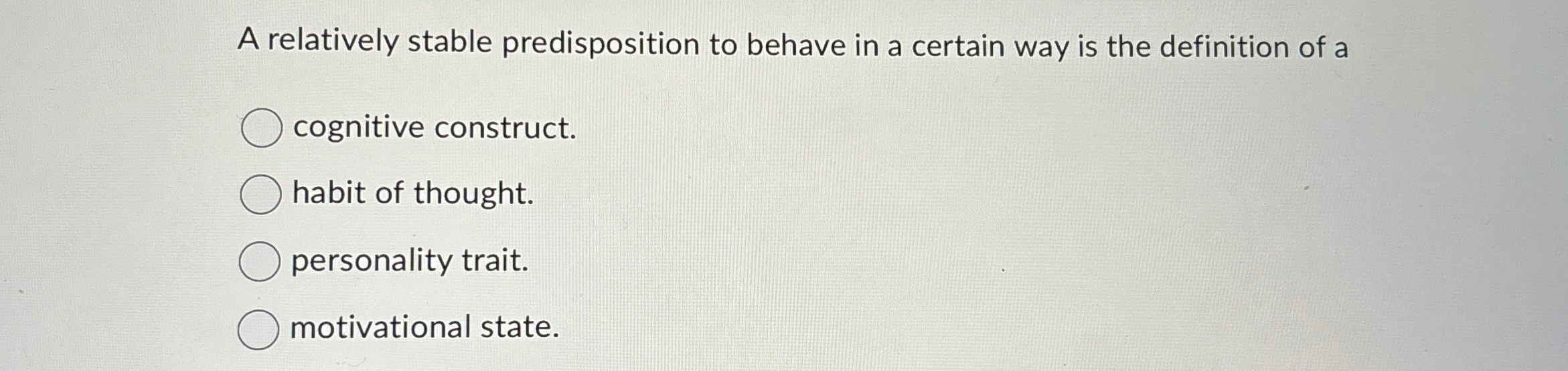Solved Derrick is impulsive, lies frequently, and cares | Chegg.com