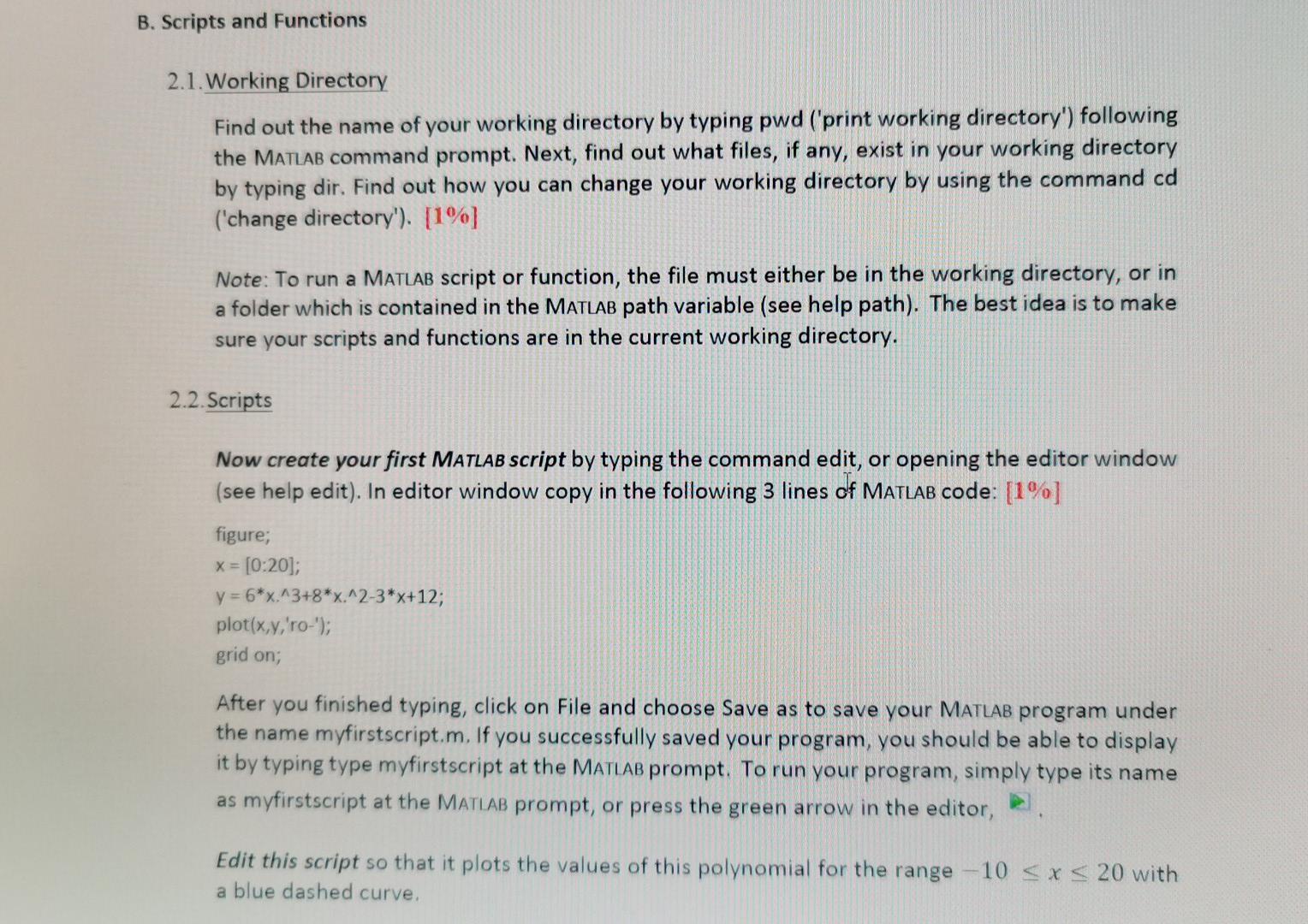 Solved A. Three-Dimensional Plotting As shown in the Three | Chegg.com