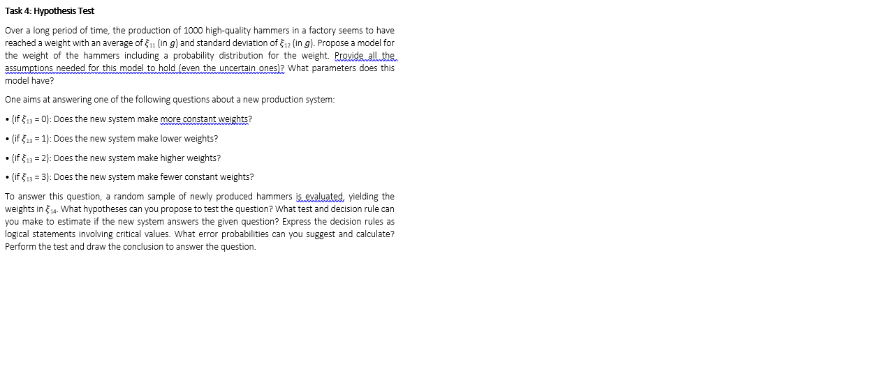 Solved Task 4 Hypothesis Testover A Long Period Of Time 