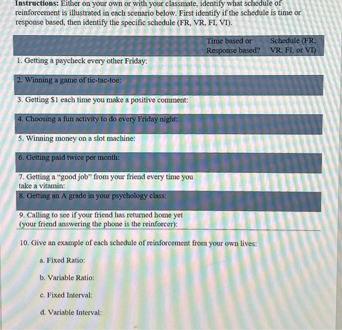 Solved Instructions: Either on your own or with your | Chegg.com