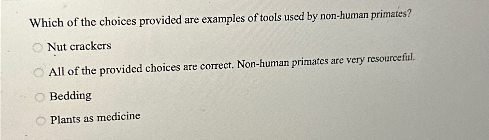 Solved Which of the choices provided are examples of tools | Chegg.com