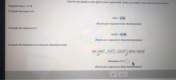 Solved Observe that for a random variable Y that takes on | Chegg.com