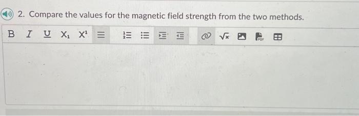 1 Make A Graph Of Lorentz Force Fmag Vs Current