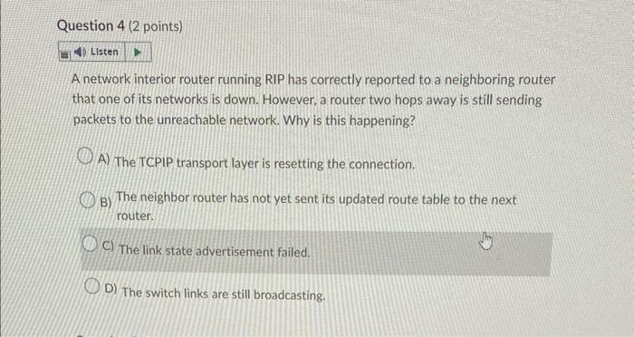 Solved Consider the following output: C:1> arp − a | Chegg.com