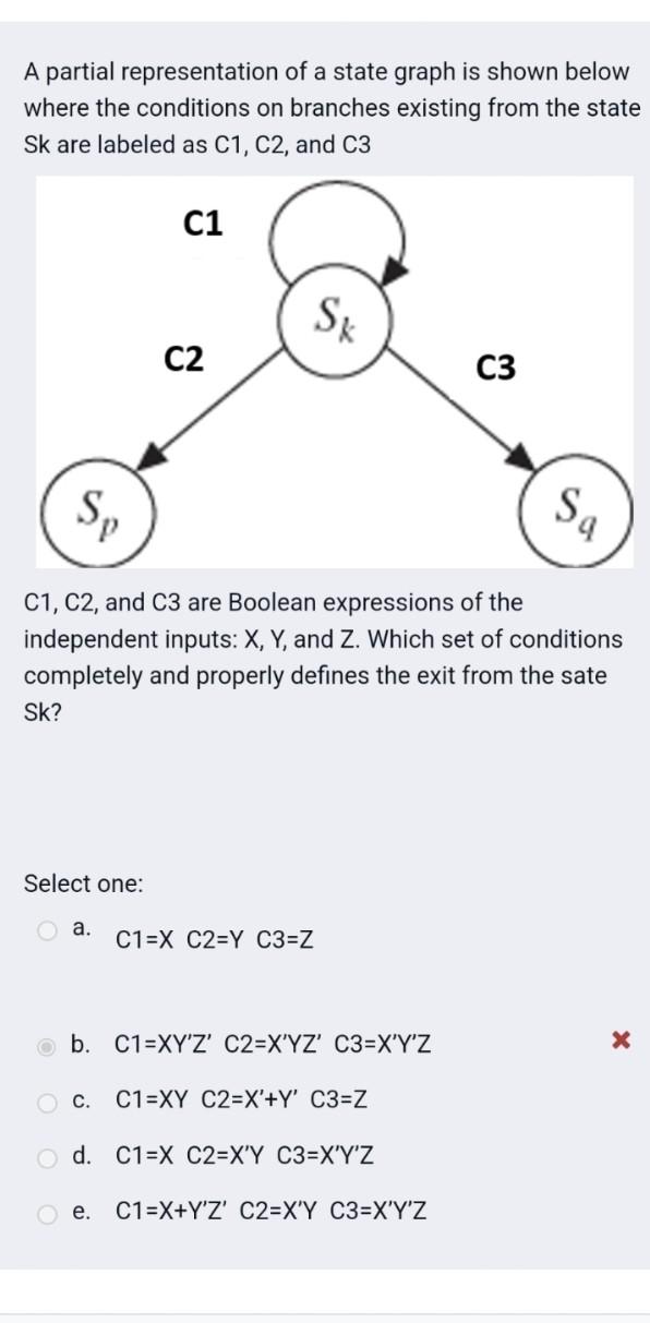 Solved A partial representation of a state graph is shown | Chegg.com