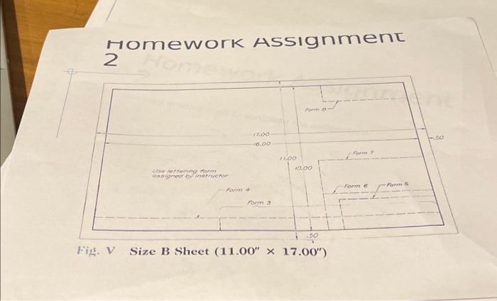 Homework Assignment 2 Use your drafting tools to | Chegg.com Homework Assignment 2 Use your drafting tools to | Chegg.com