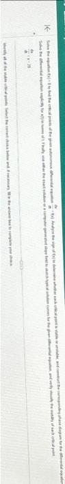 Solved K dx Solve the equation f(x)=0 to find the critical | Chegg.com