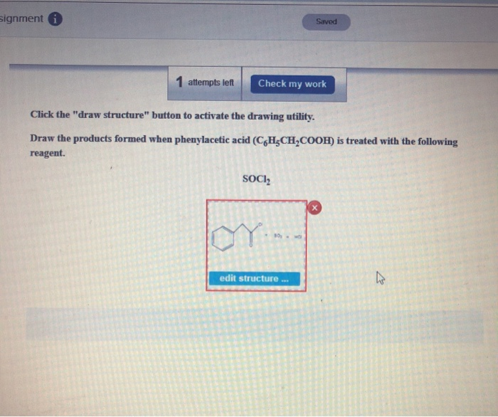 Solved signment Saved attempts left Check my work Click the | Chegg.com