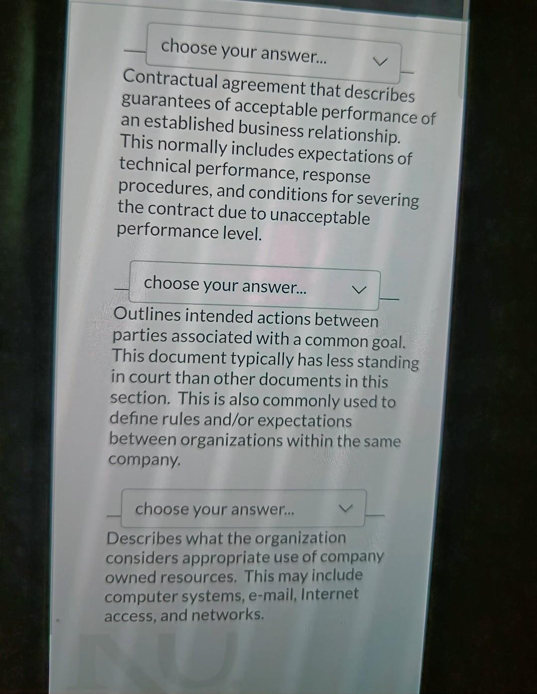 Solved Outlines the security details associated with | Chegg.com
