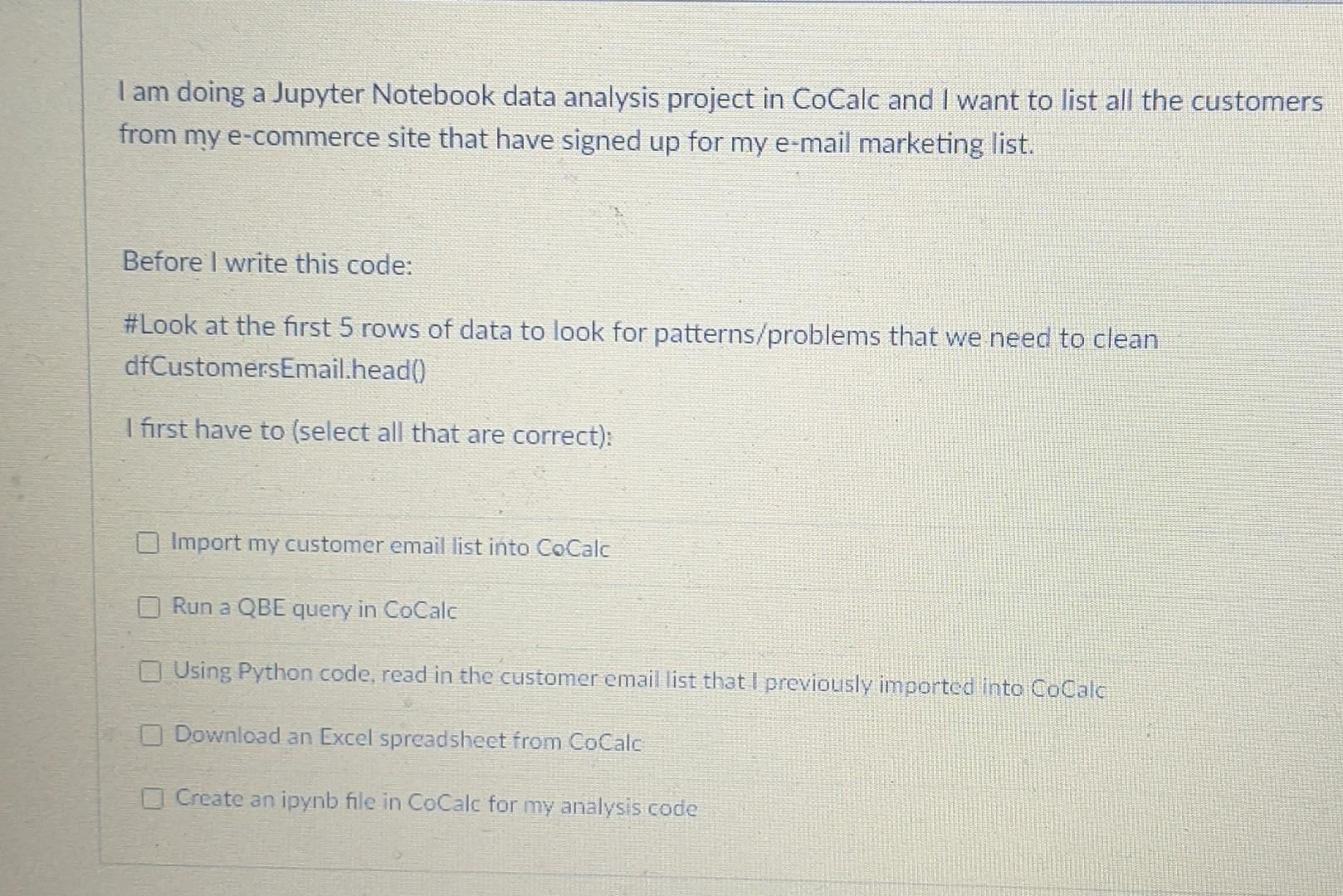 Solved I am doing a Jupyter Notebook data analysis project | Chegg.com
