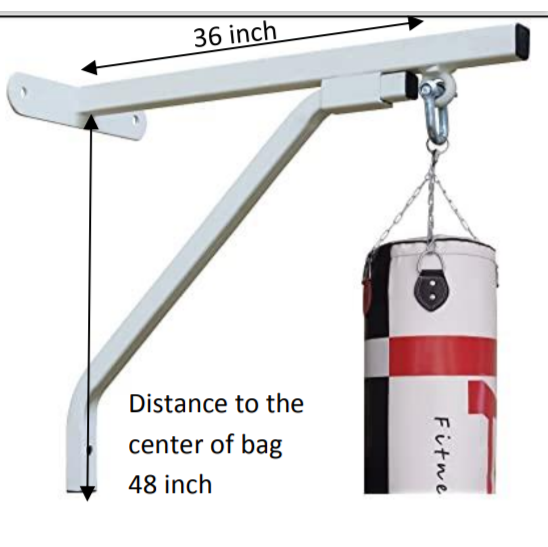 Design the welds (Figure) for a punching bag support | Chegg.com
