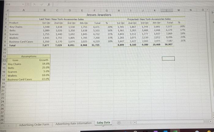 Solved Step Instructions Points Possible 1 Start Excel. | Chegg.com