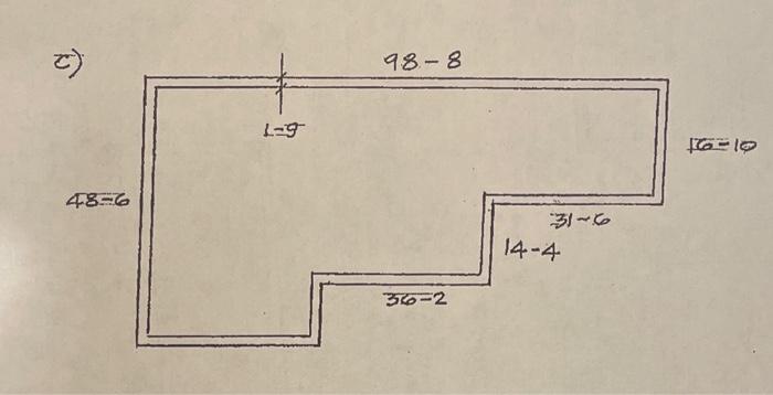 Solved 2. Using foundation plan C on page 10 calculate the | Chegg.com