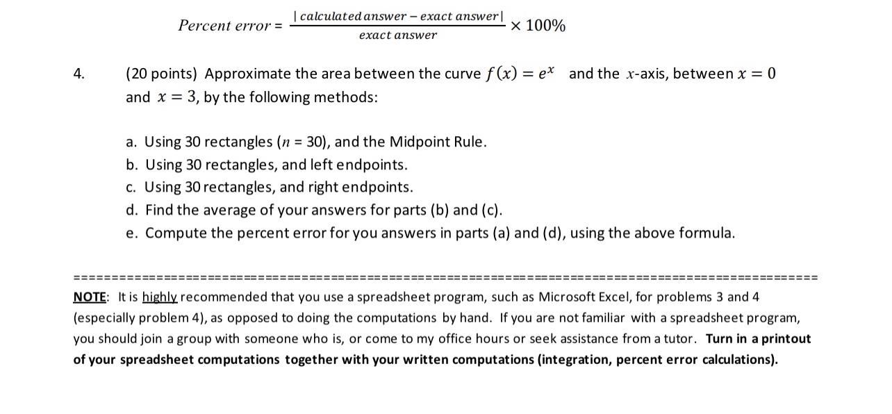 Solved Percent error | Chegg.com