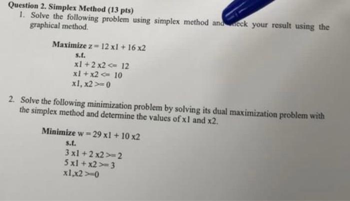 Solved ra Exercise (S pts) Jain Vogel's approximation method | Chegg.com
