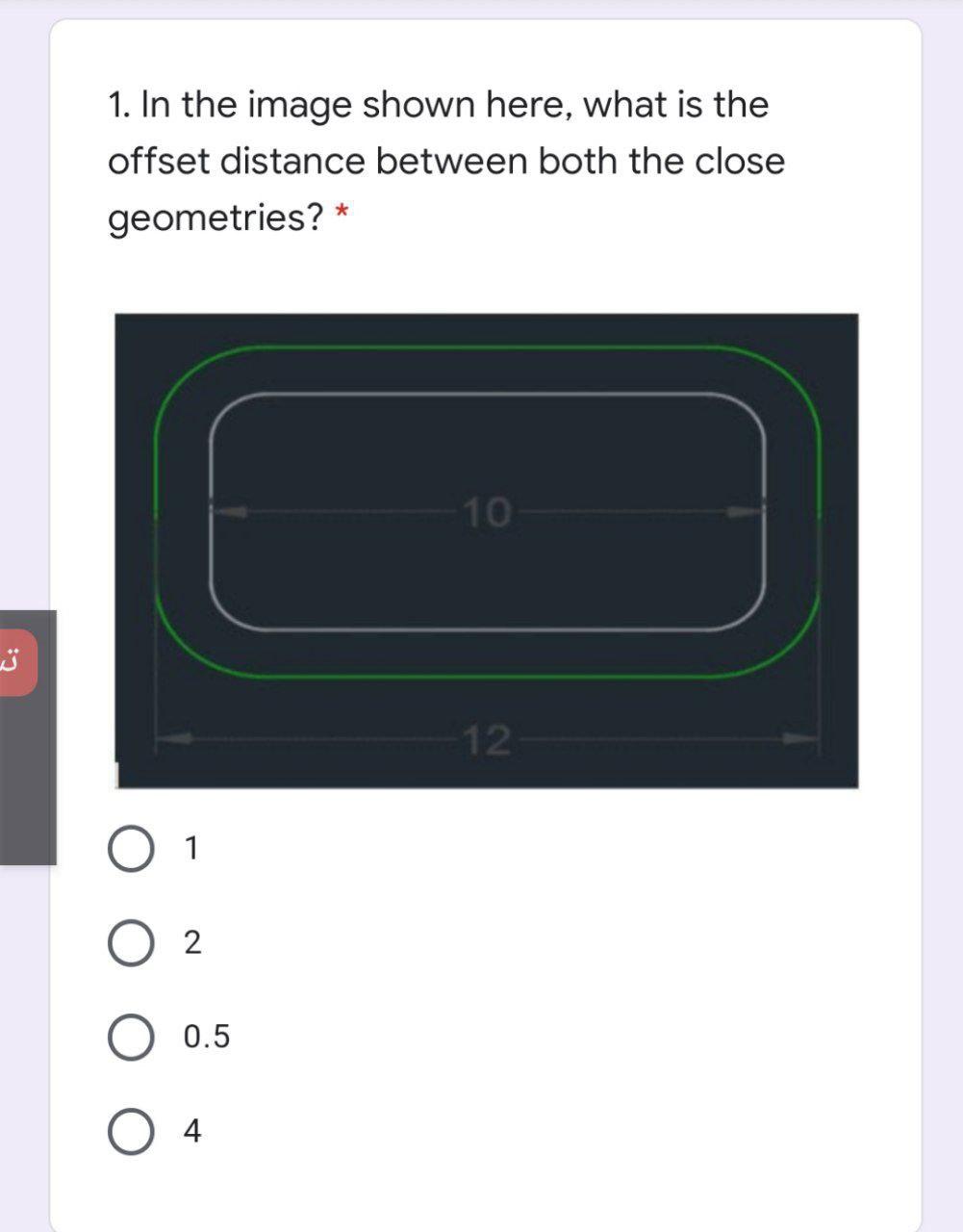 Solved 1. In the image shown here, what is the offset | Chegg.com