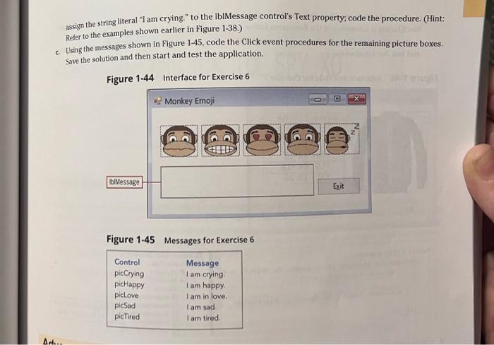 6. Open the Emoji Solution.sln file contained in the | Chegg.com