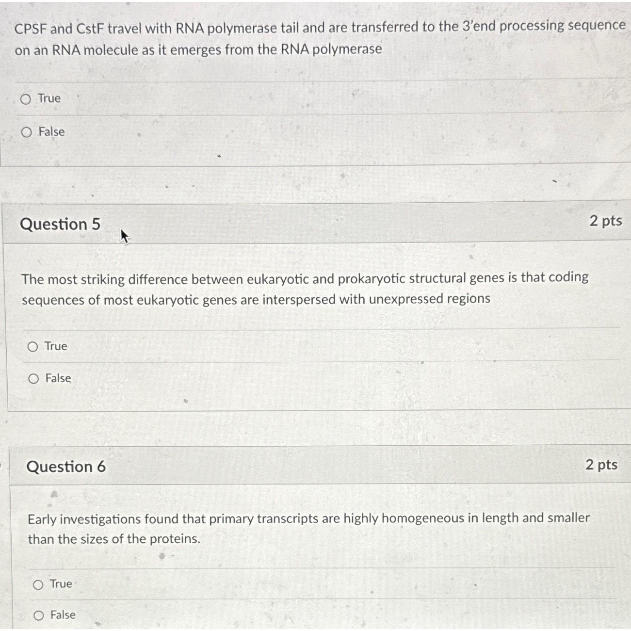 Solved CPSF and CstF travel with RNA polymerase tail and are | Chegg.com