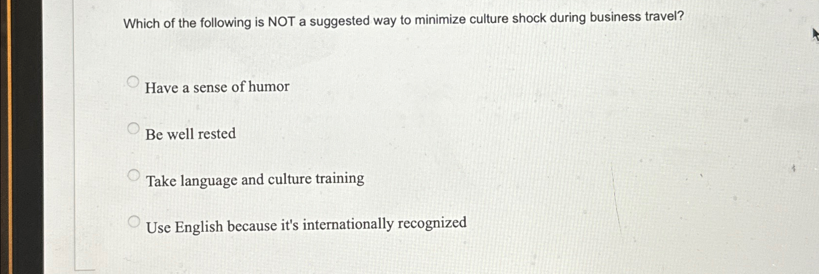 Solved Which of the following is NOT a suggested way to | Chegg.com