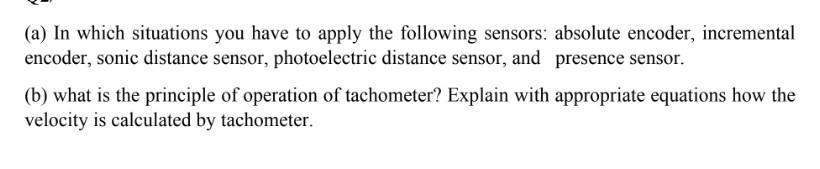 Solved (a) In which situations you have to apply the | Chegg.com