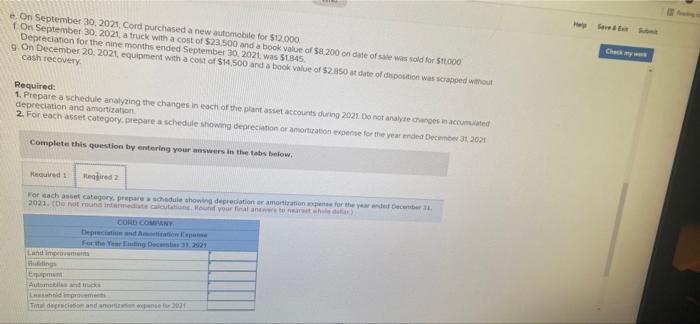 Solved Problem 11-2 (Algo) Comprehensive problem: Chapters | Chegg.com