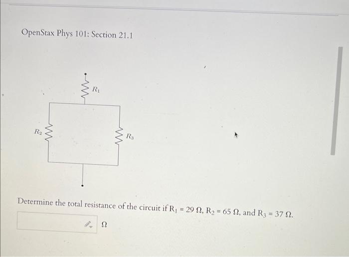 Solved OpenStax Phys 101: Section 21.1 Determine the total | Chegg.com