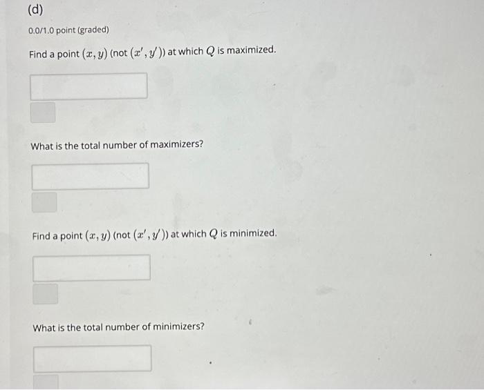 Solved Consider the quadratic form defined by | Chegg.com