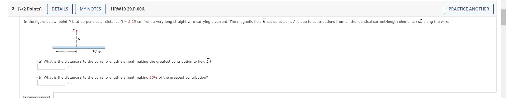 Solved [-/2 ﻿Points] ﻿HRW10 29.P.006.(a) ﻿What is the | Chegg.com