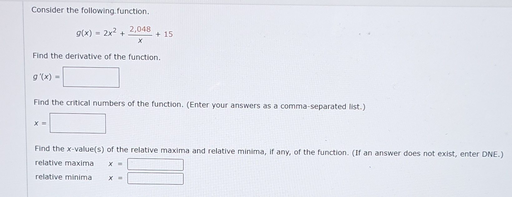 Solved Consider the following | Chegg.com