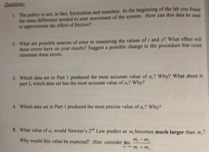 Solved Mass required to start the system moving 29 SET 1 y | Chegg.com