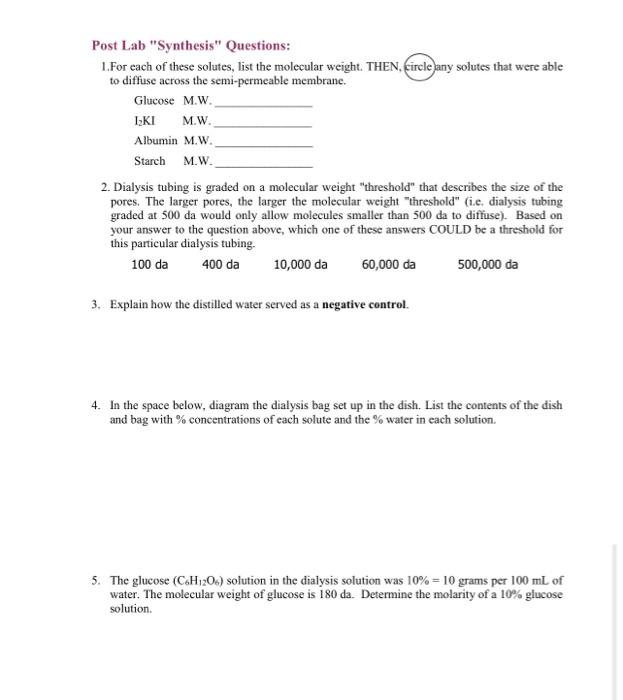 Solved Post Lab "Synthesis" Questions: 1.For each of these | Chegg.com