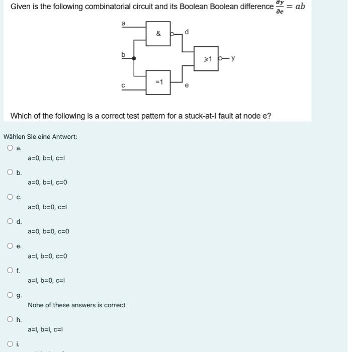 Solved Given is the following combinatorial circuit and its | Chegg.com